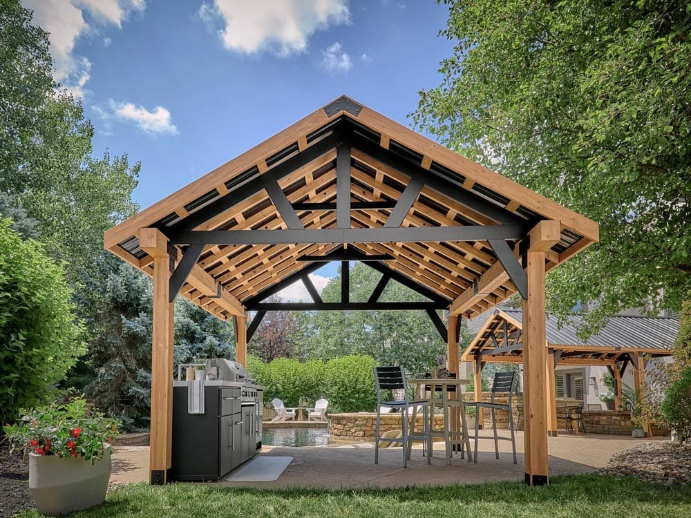 Range Lodge Gazebo | Outdoor Structure | Gazebo